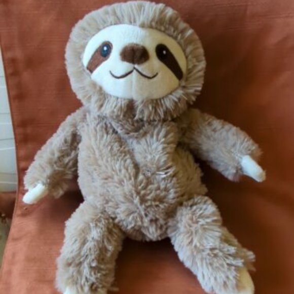 Toys | Warmies Cozy Furry Sloth Heat Therapy Microwavable Stuffed ...